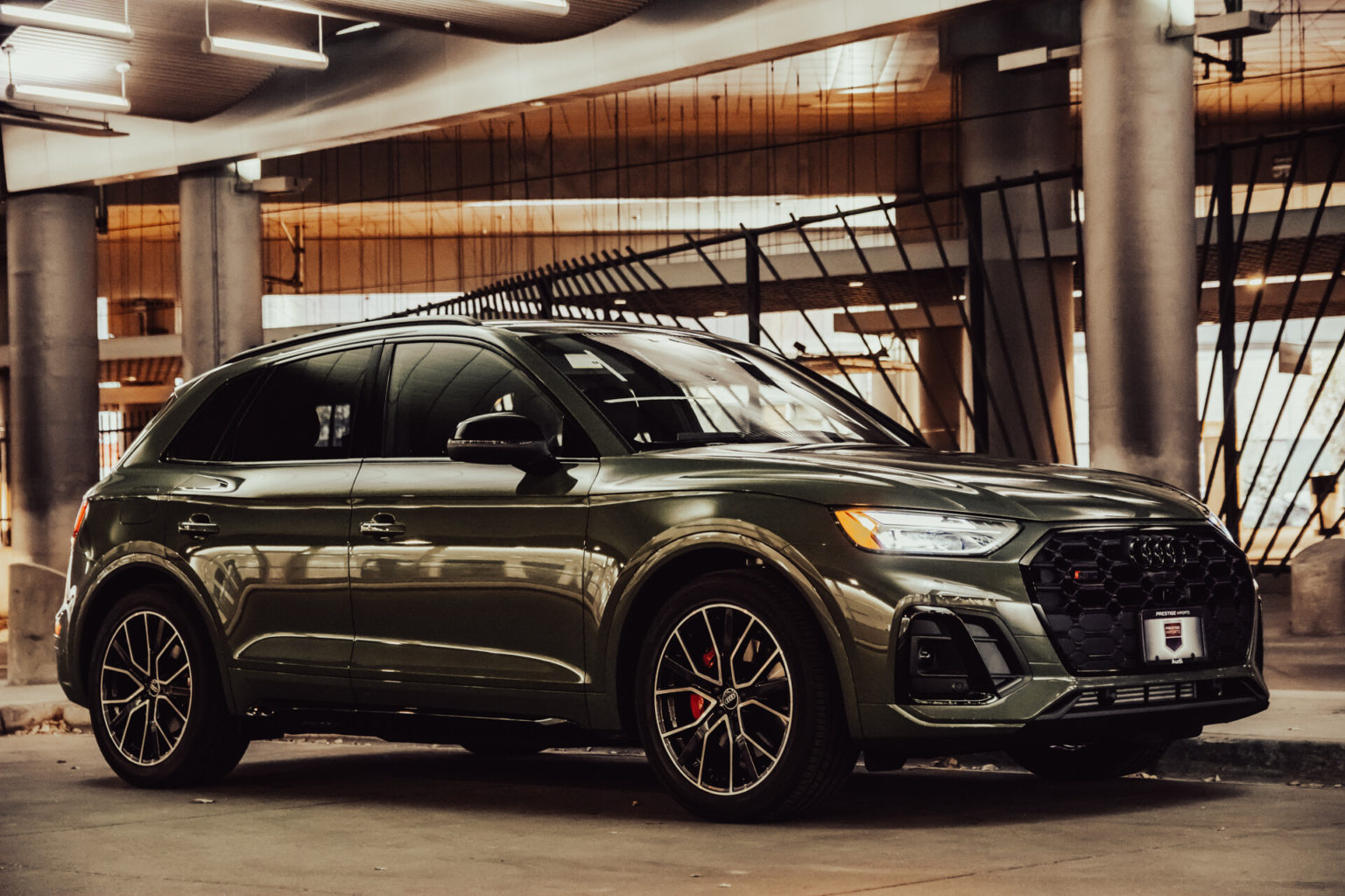 2022 Audi SQ5 3.0T Premium Plus quattro in District Green Metallic ...